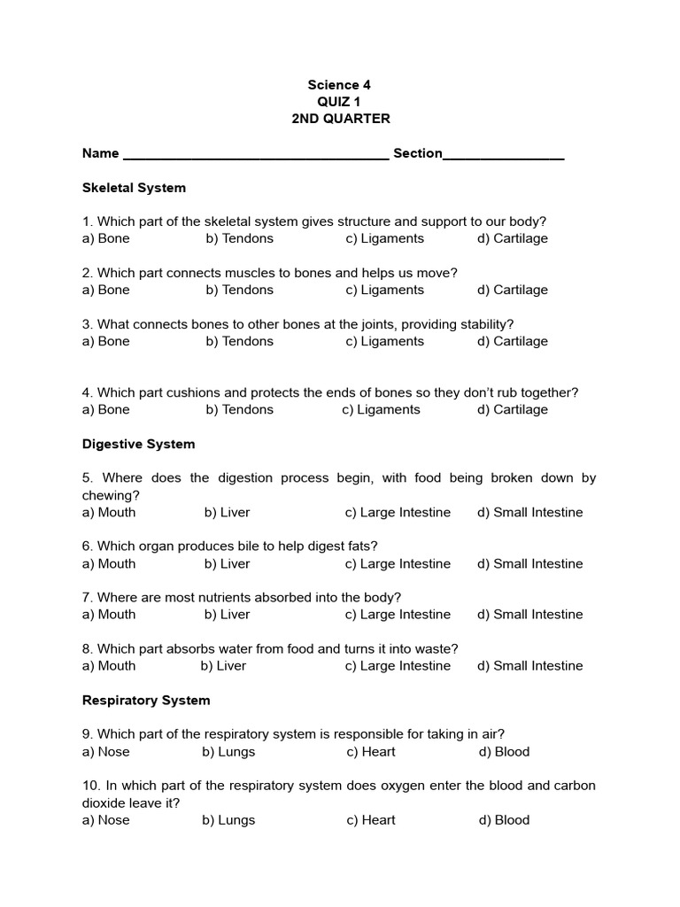 Science & AP QUIZ | PDF