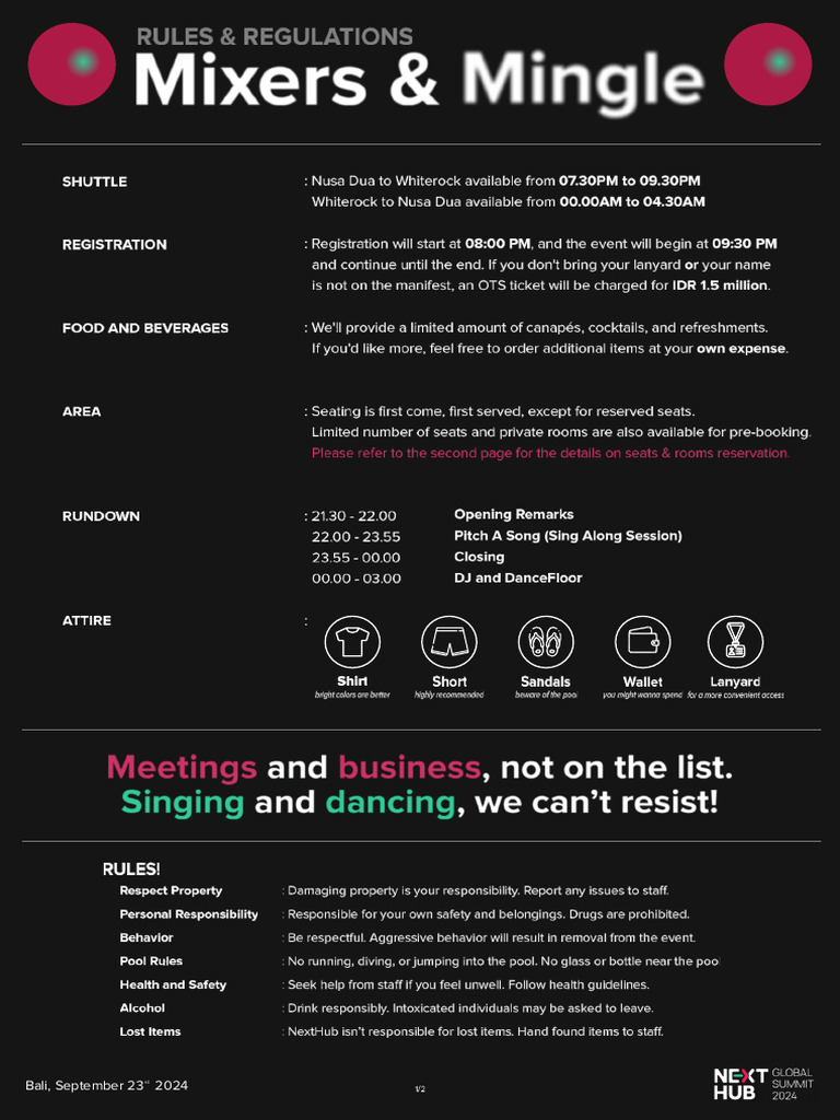 NextHub - Mix & Mingle | PDF