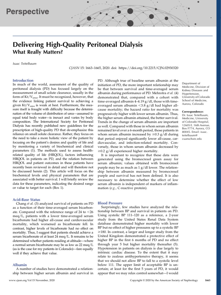 1663 Full | PDF | Blood Pressure | Hemodialysis