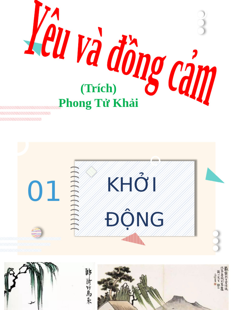 Giao An Power Point Yeu Va Dong Cam | PDF