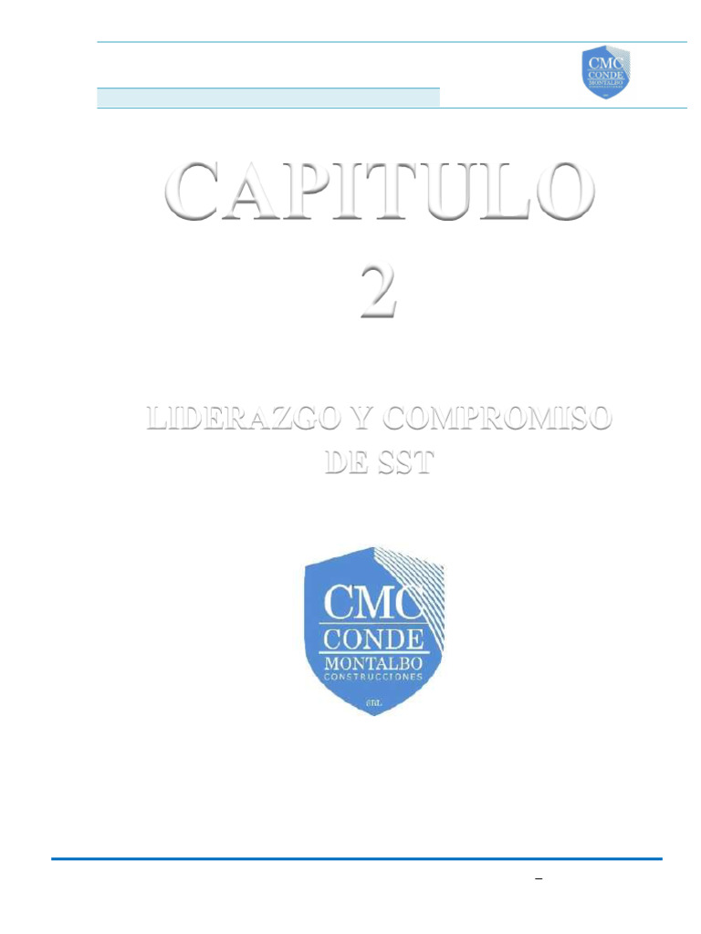 Capitulo 2 Liderazgo y Compromiso de SST | PDF | Seguridad y salud ocupacional | Valores