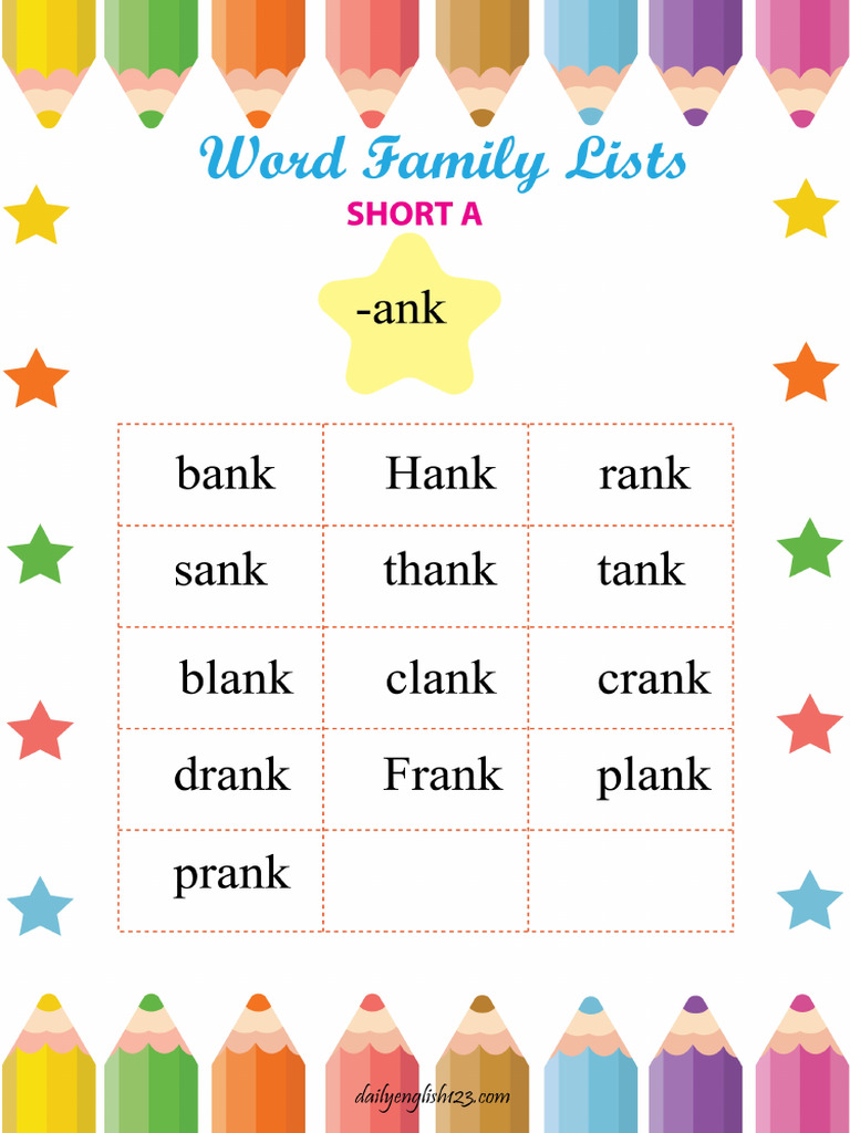 Short A Ank | PDF