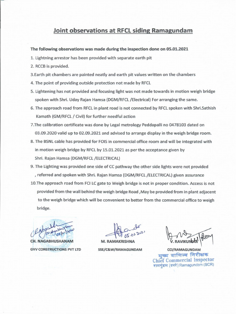 Rail WB Documents | PDF
