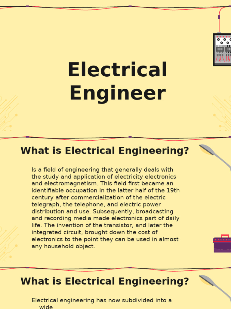 Electrical Engineer | PDF