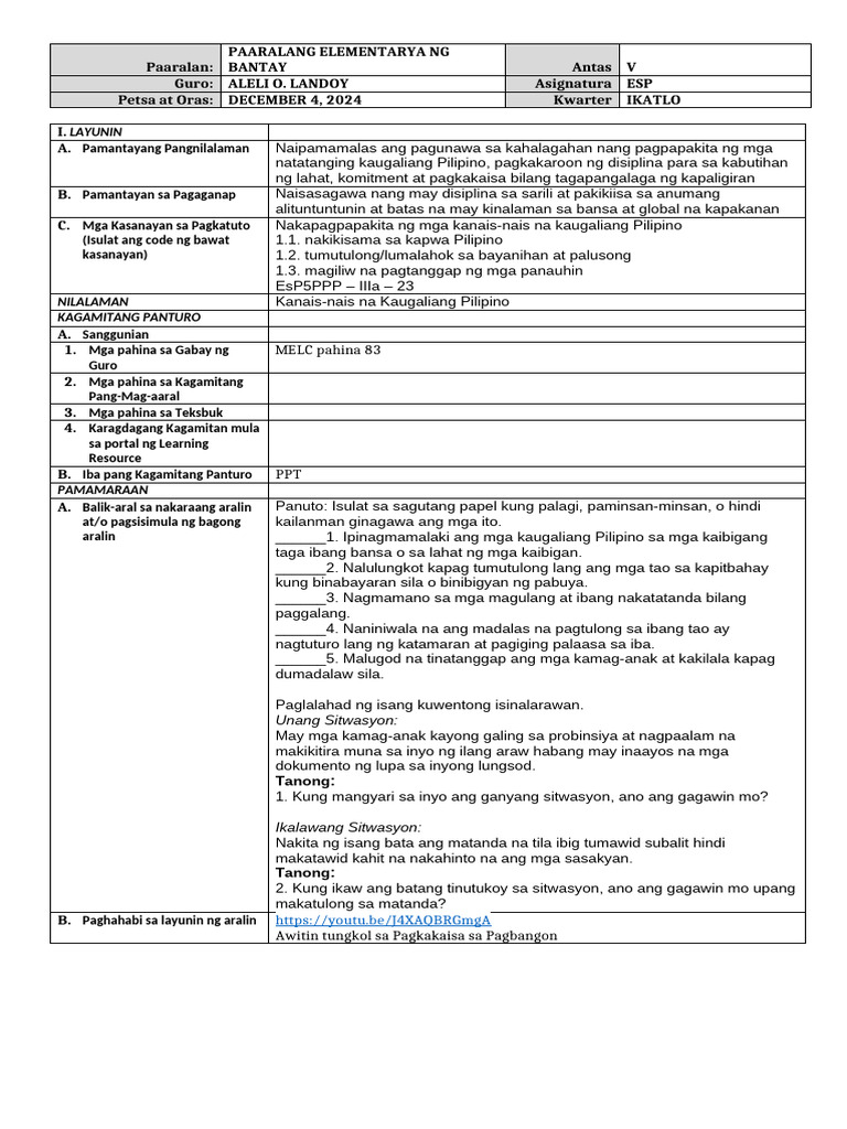 DLL Esp 5 For Output | PDF