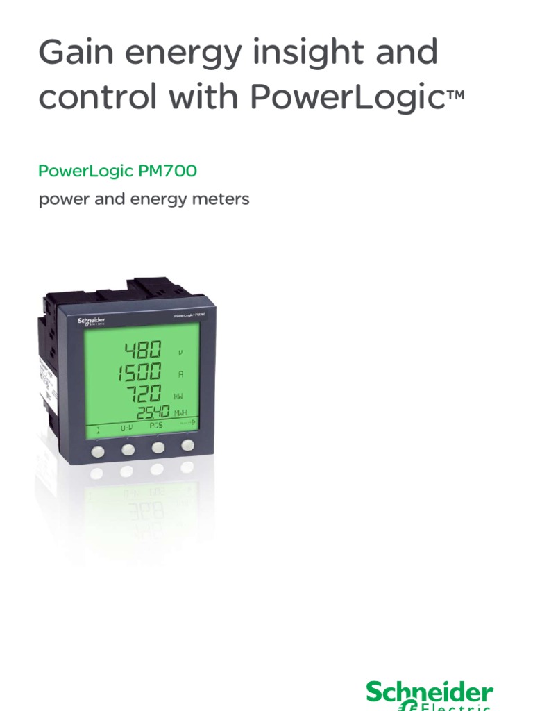 PM700 Datasheet | Alternating Current | Electric Power Distribution