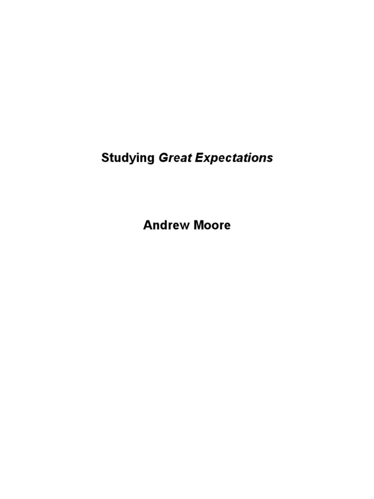 Great Expectations | PDF | Classics