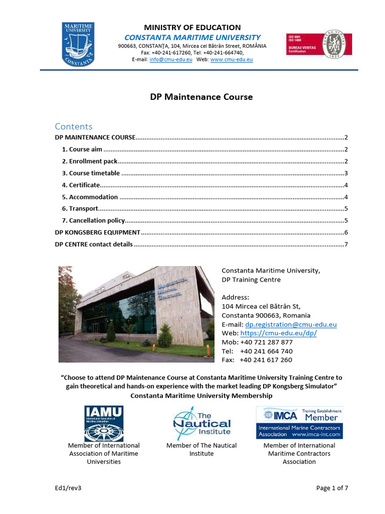 DP Maintenance Leaflet Ed1.v3 | PDF