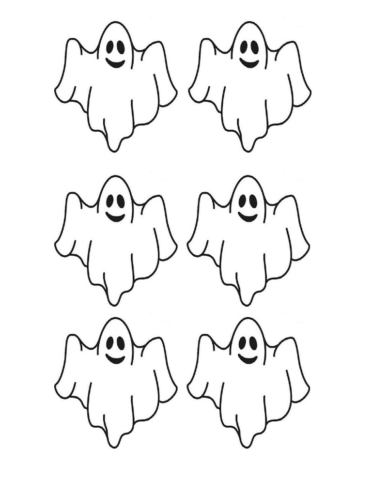Fantasma Manualidad Halloween | PDF
