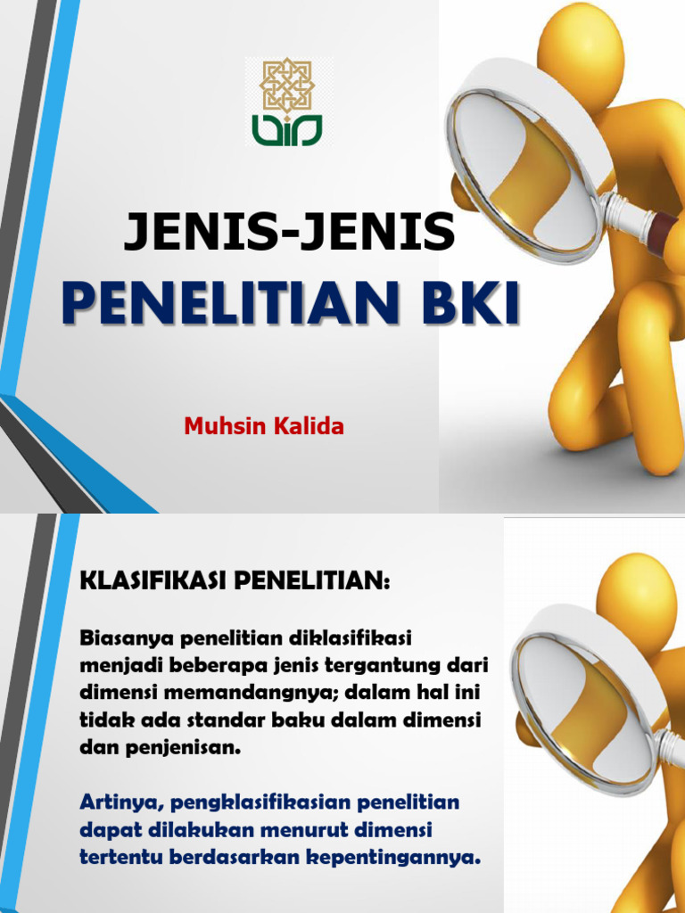 3 Jenis-Jenis Penelitian Bki | PDF