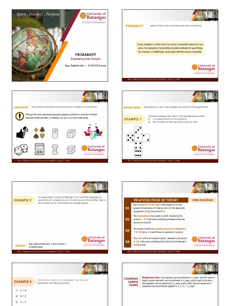 EDA Note 4 Probability Part 1 | PDF | Probability Theory | Playing Cards EDA Note 4 Probability Part 1 | PDF | Probability Theory | Playing Cards