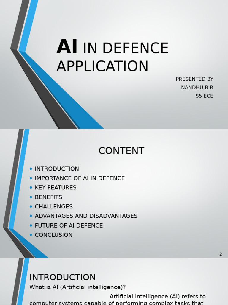 Ai in Defence Application-2 | PDF | Artificial Intelligence ...