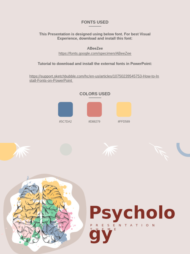 Psychology Theme Static 4x3 | PDF | Cognitive Behavioral Therapy ...