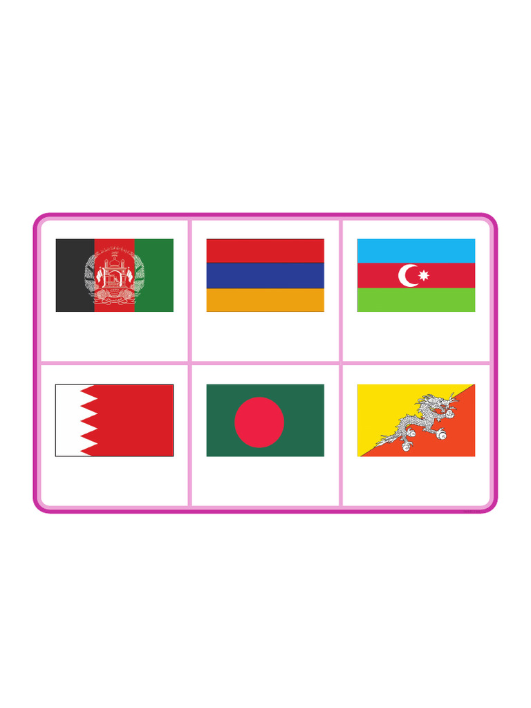 Search For Asia Flags Resources | PDF