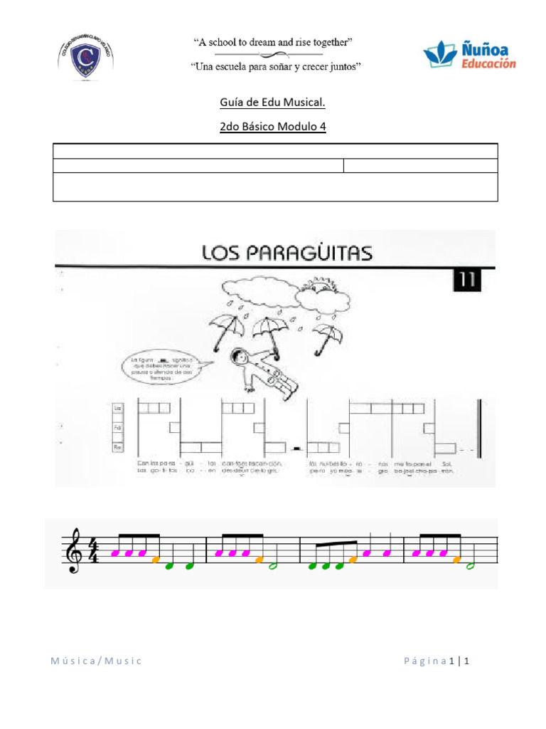 2ro° Basico Los Paraguitas Modulo 4 | PDF