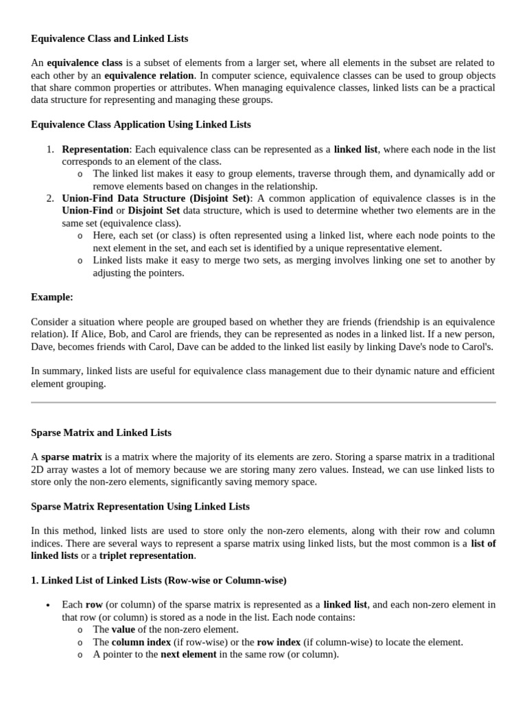 Data Structures Important Questions | PDF | Matrix (Mathematics) | Computing