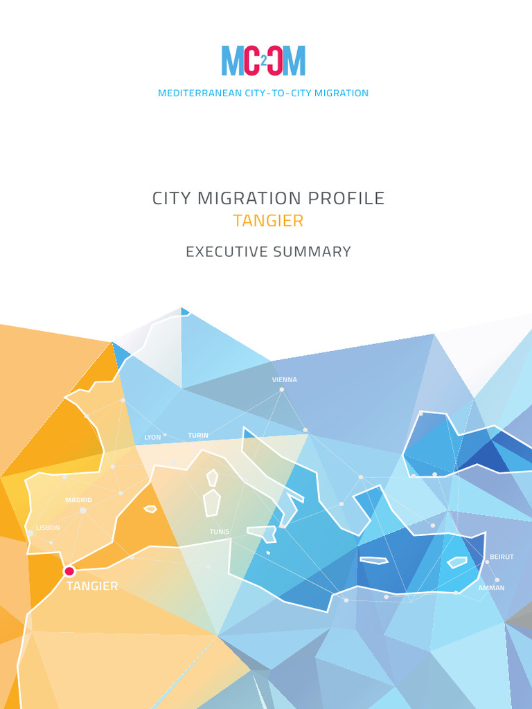 City Migration Profile - Tangier EN | PDF | Immigration | Human Migration