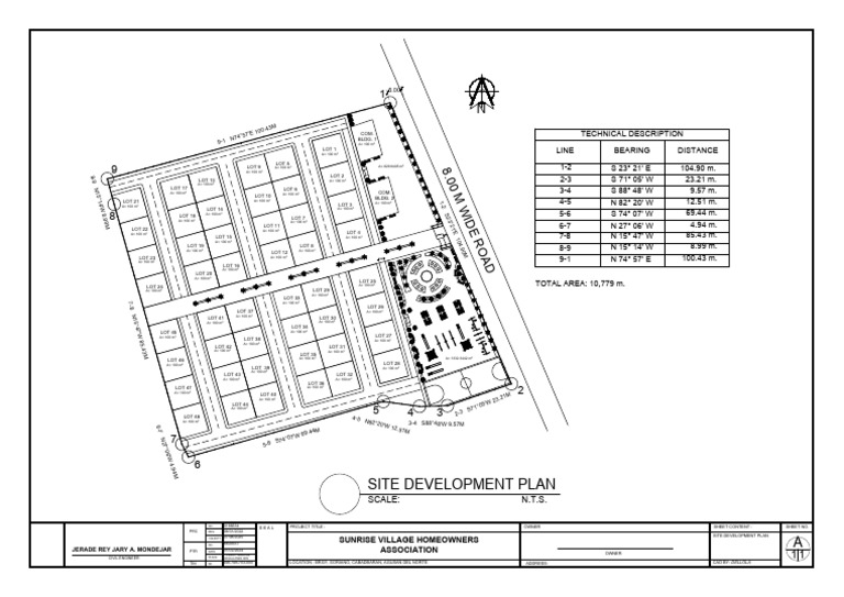 Site Development Plan | PDF