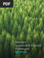 Barclays Sustainable Finance Framework | PDF | Renewable Energy | Solar ...