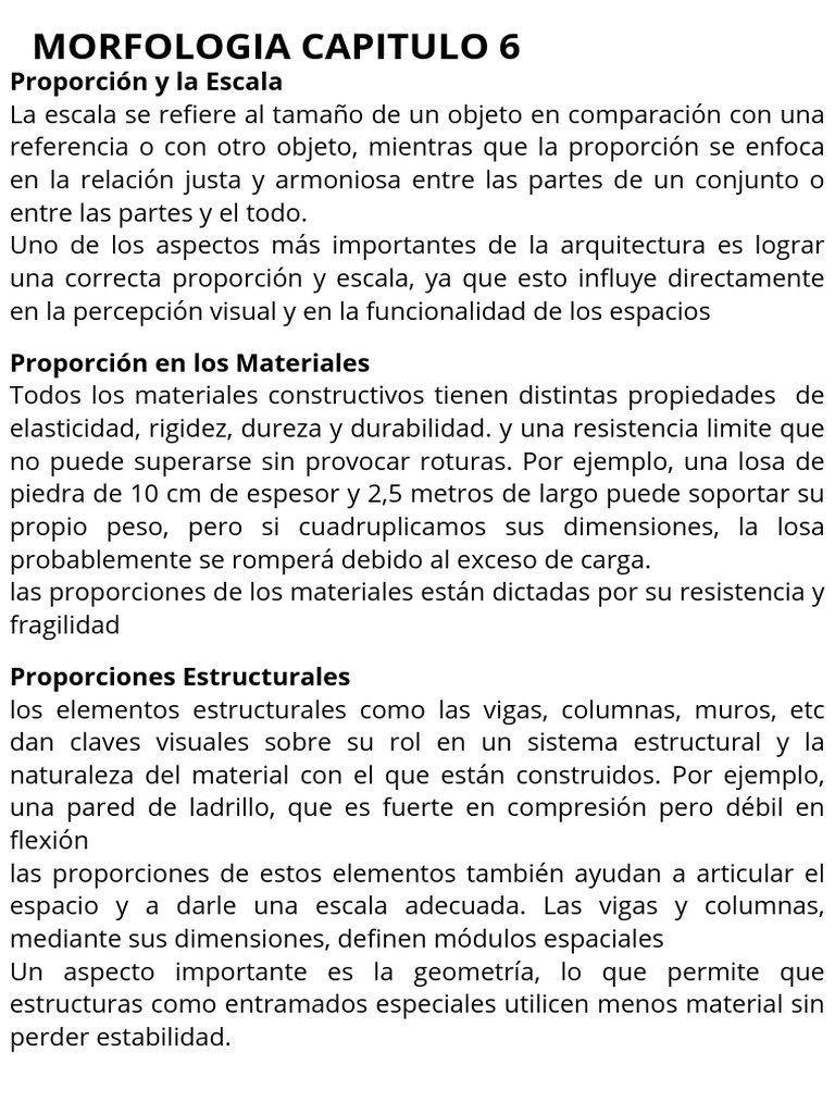 Morfologia Capitulo 6 | PDF | Columna | Viga (Estructura)