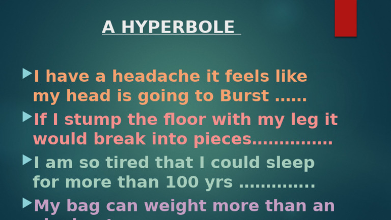 A Hyperbole | PDF