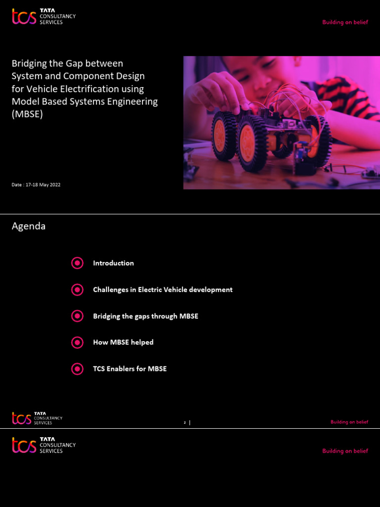 Bridging System and Component Design For Vehicle Electrification Using Model Based Systems ...