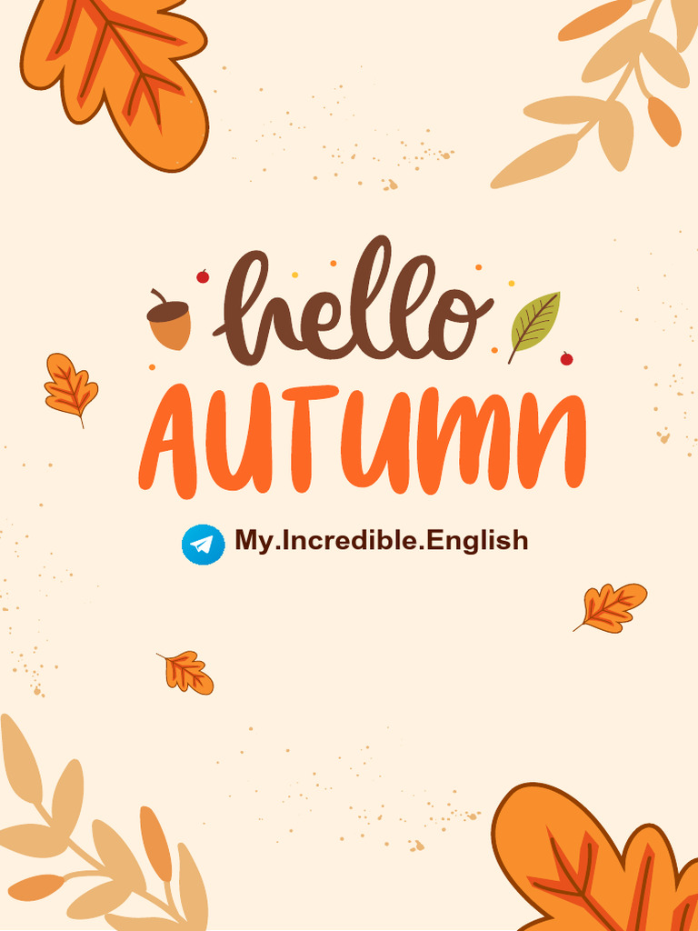 Autumn Workbook For Kids | PDF