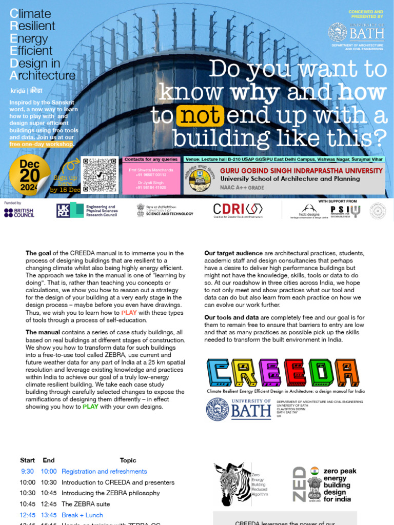 CREEDA Invite With Schedule Delhi 2024-12-20 | PDF