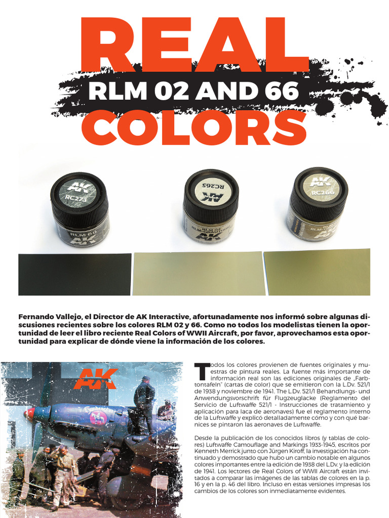 RC RLM 02 66 Esp | PDF | Color | Aviación