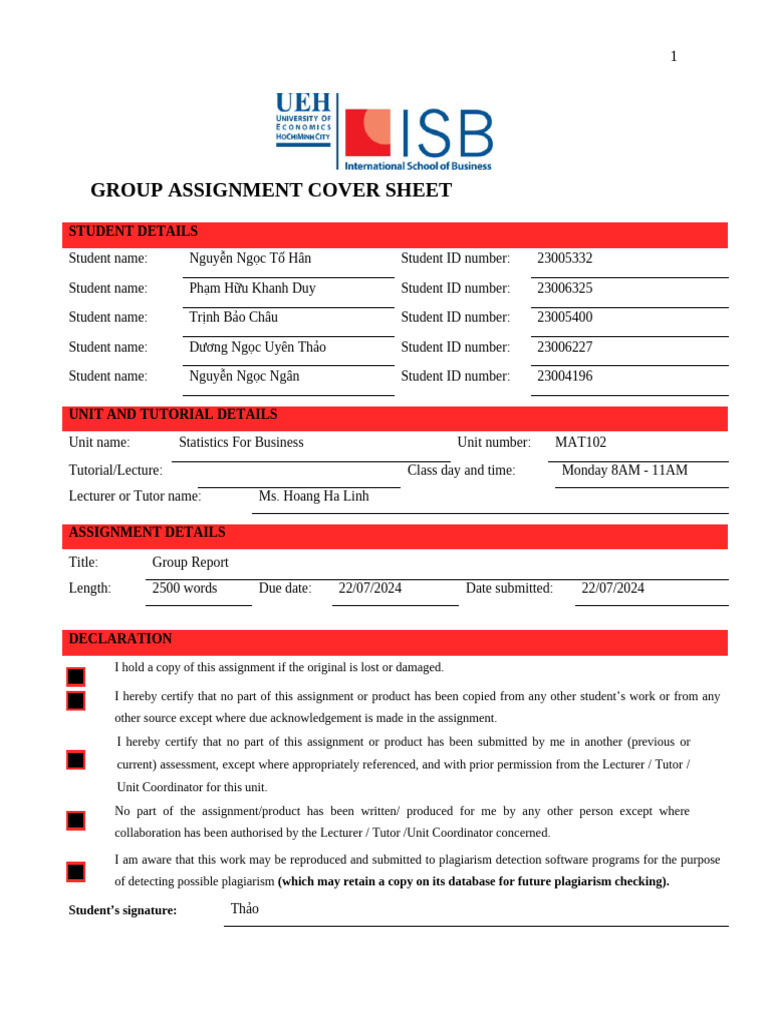 Sb1 Group6 Groupreport Pdf Job Satisfaction P Value