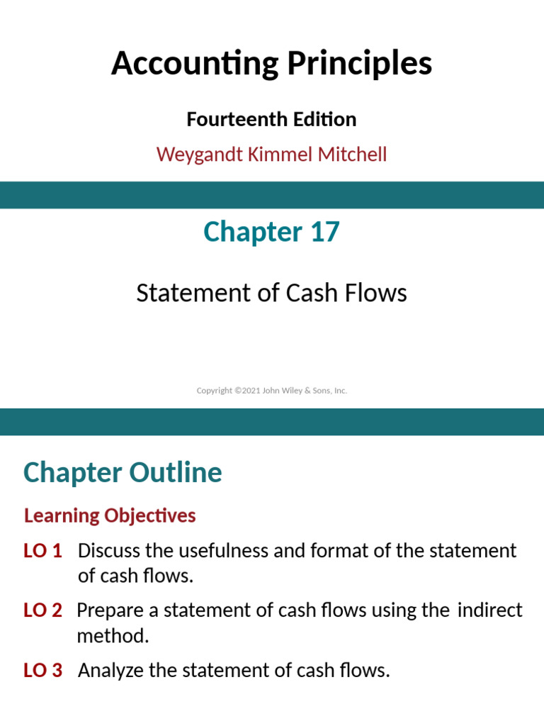 Wey AP 14e PPT Ch17 Statement-Of-Cash-Flows | PDF | Cash Flow Statement | Expense