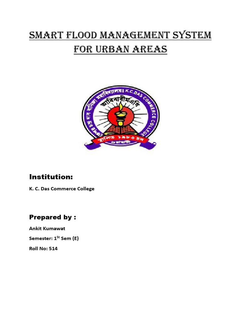 Smart Flood Management System For Urban Areas | PDF | Flood | Flood Control