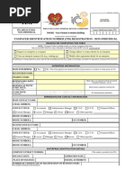 TIN Application Form for Individuals | PDF | Taxes