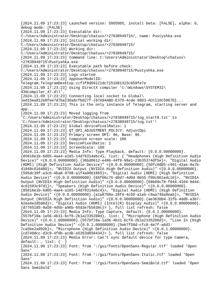 log | PDF | Hdmi | Operating System Families