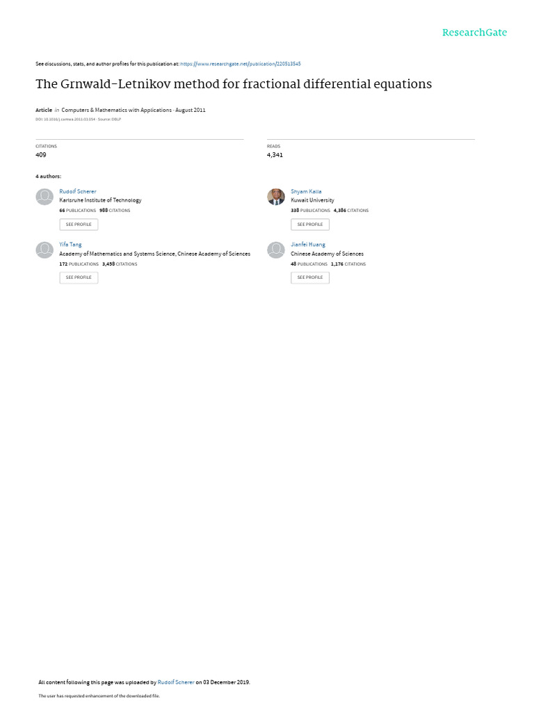 2011-Comput Math Applic 62902-917 | PDF | Mathematical Analysis | Mathematics