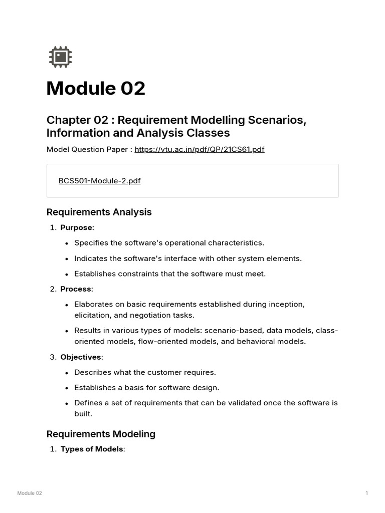 Project Management Module 02 | PDF | Class (Computer Programming ...