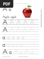 English Alphabet Writing Practice Book PDF | PDF