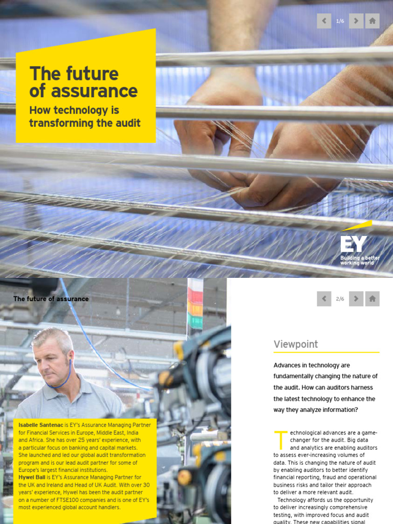 EY Emeia Fso Assurance Viewpoint Technology | PDF | Audit | Analytics