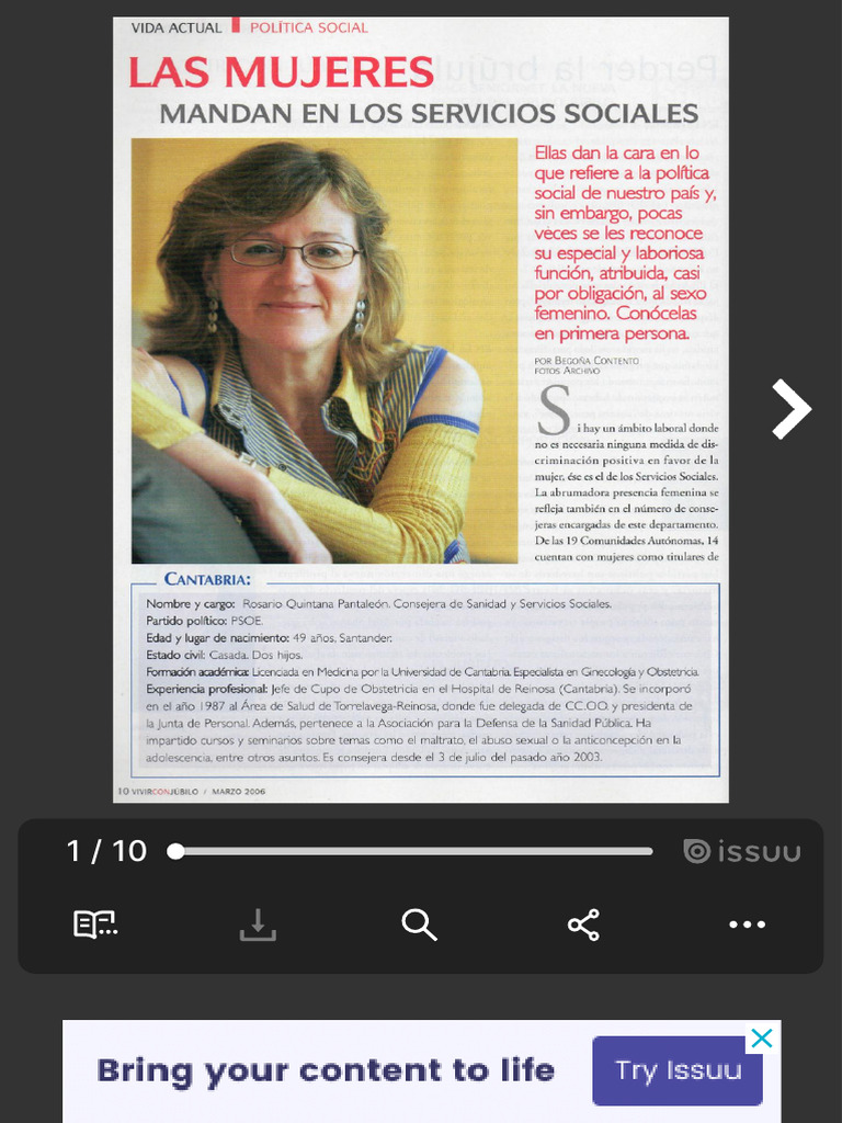 Ejemplo Reportaje para Revista Vivir Con Júbilo by Mascontenidos ...