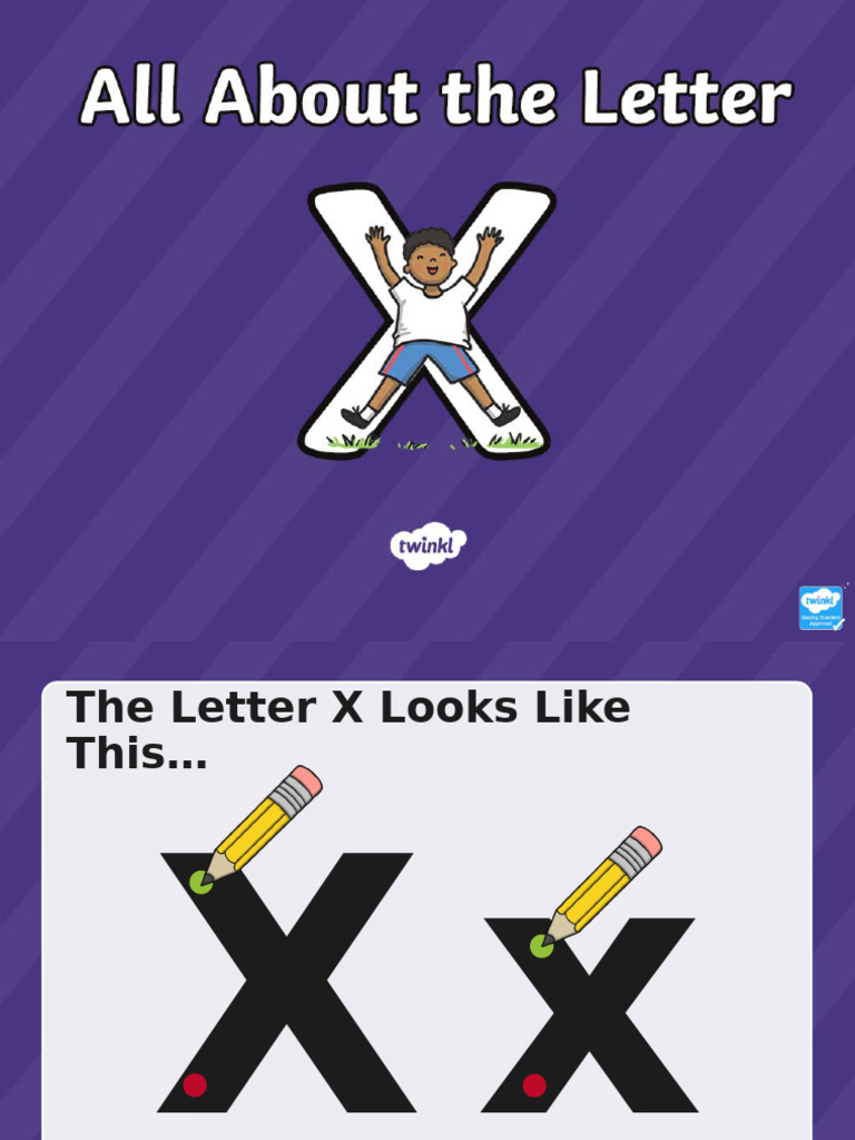 AU L 2548746 All About The Letter X PowerPoint English - Ver - 2 | PDF