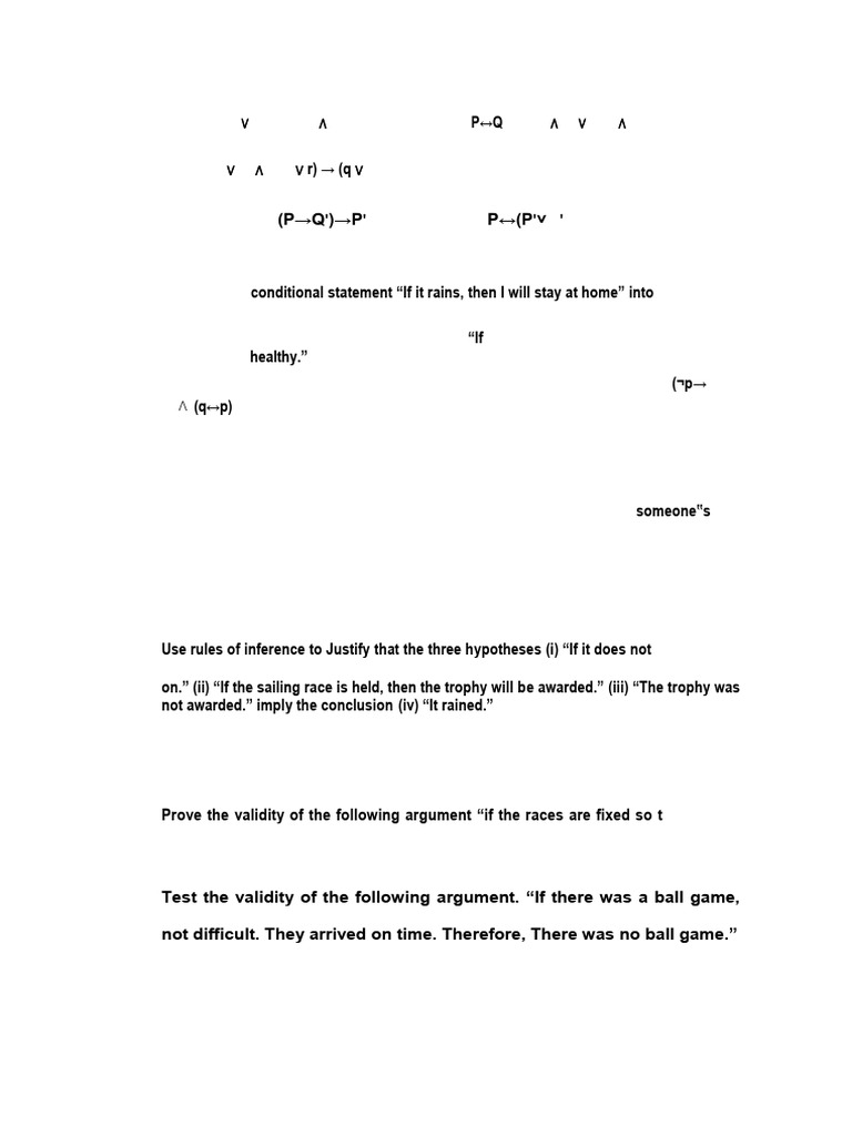 Assignment 5 Theory of Logics | PDF | Logic | Contradiction