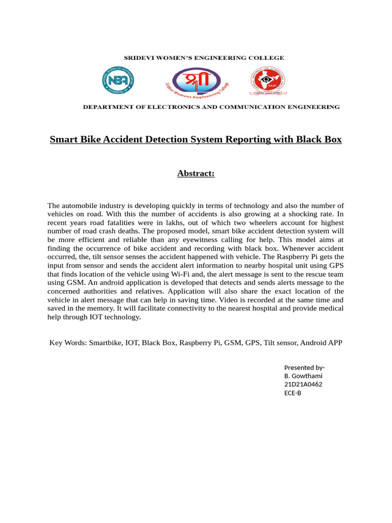 Accident Abstract | PDF