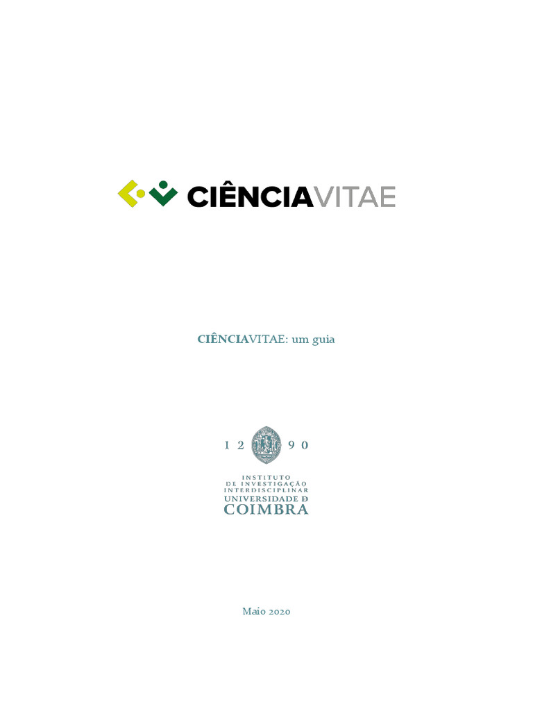 Guia Cienciavitae | PDF | Science | Acesso livre