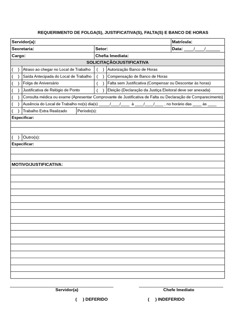 Modelo de Requerimento | PDF