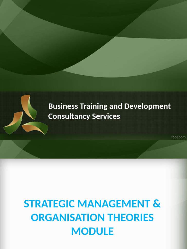 Strategic Management Theories Overview | PDF | Strategic Management ...