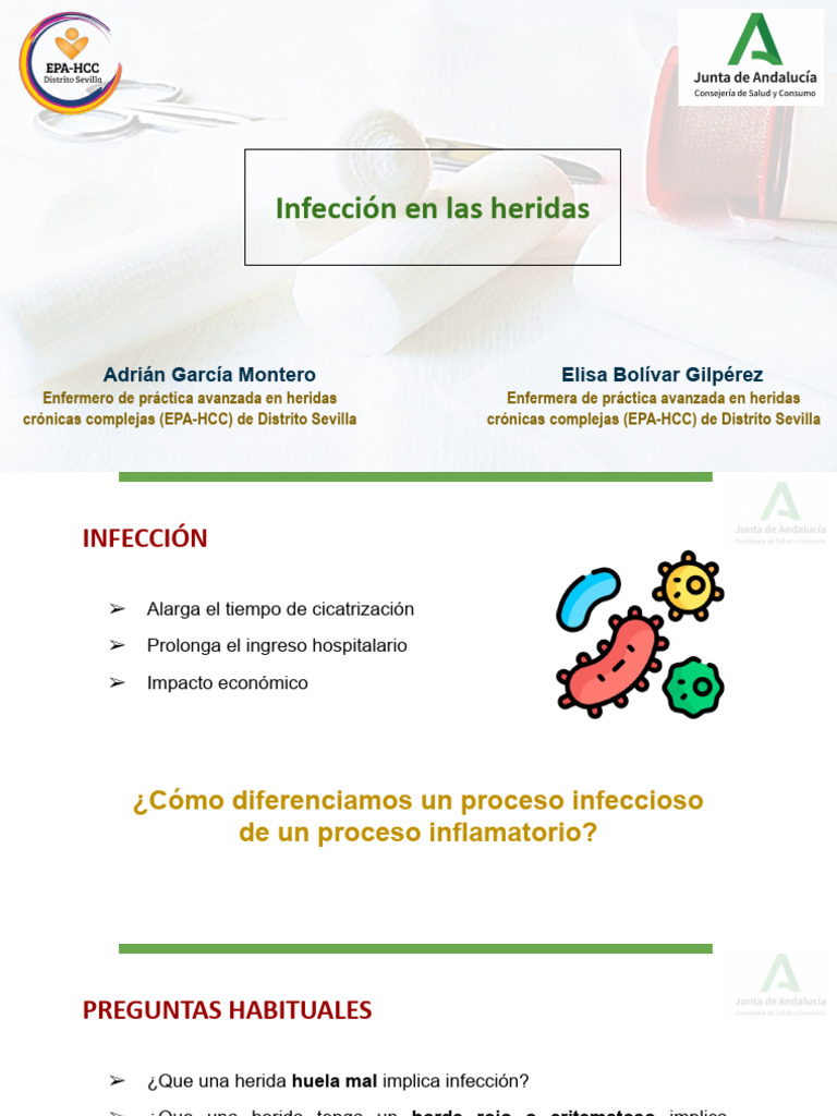 Guía de Manejo de Infecciones en Heridas | PDF | Herida | Infección