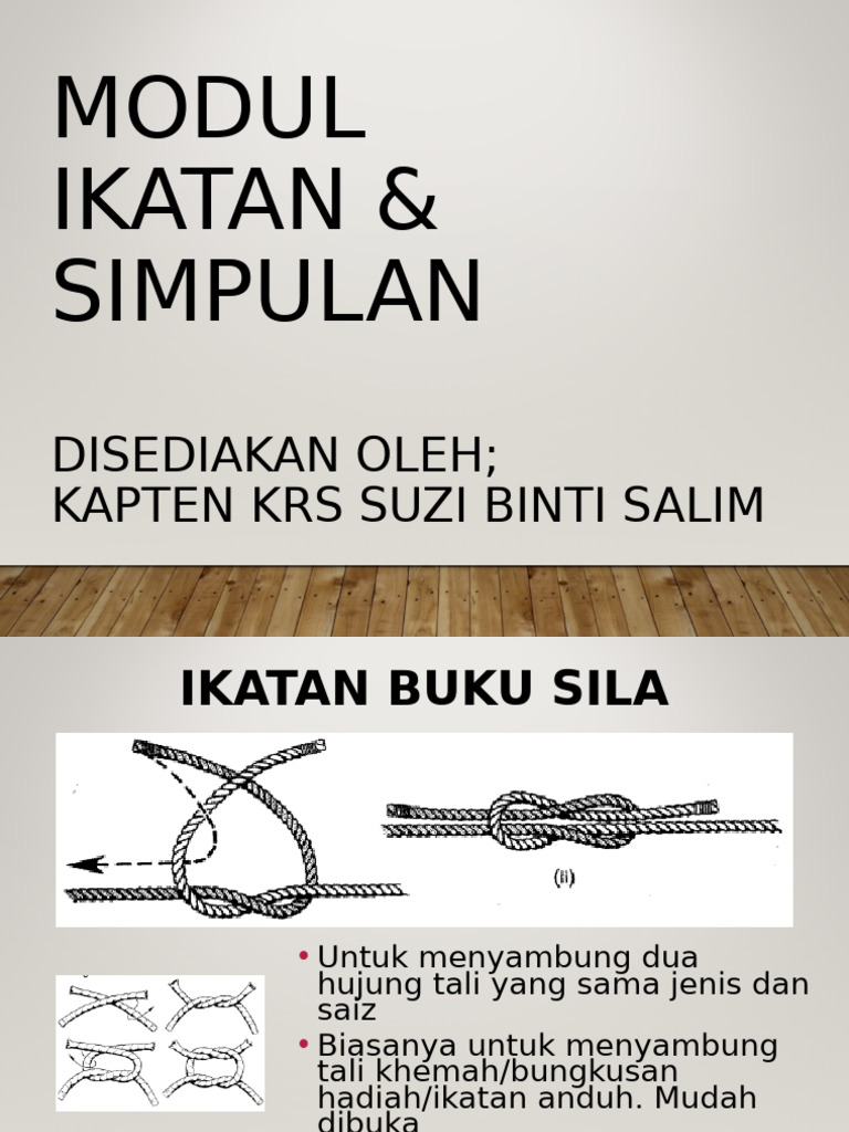 Modul Ikatan Dan Simpulan | PDF