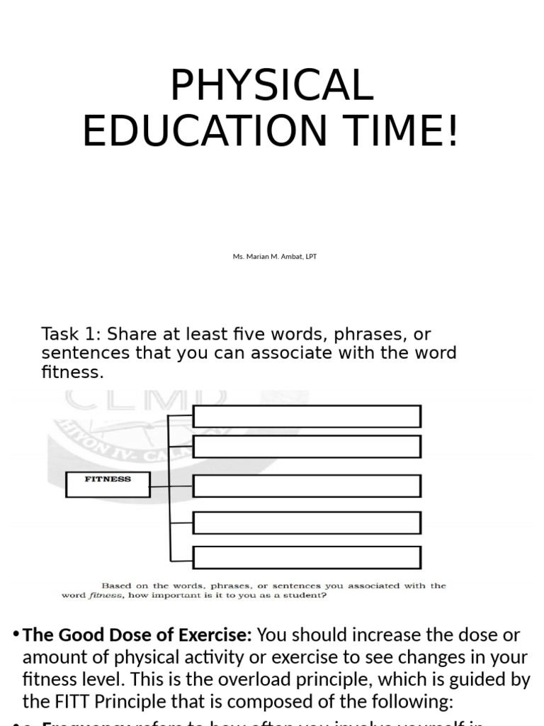 Physical Education Time | PDF