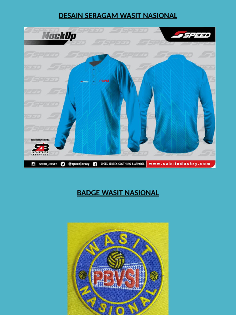 Desain Baju Wasit | PDF