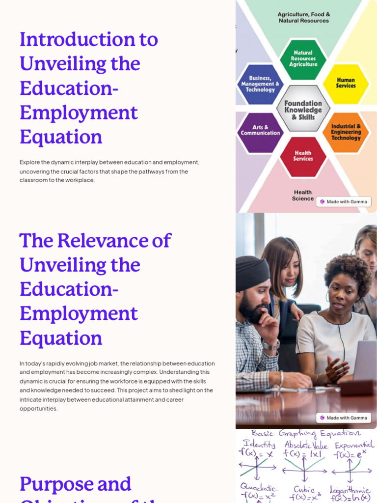 Education-Employment Dynamics Explained | PDF | Employment | Vocational ...